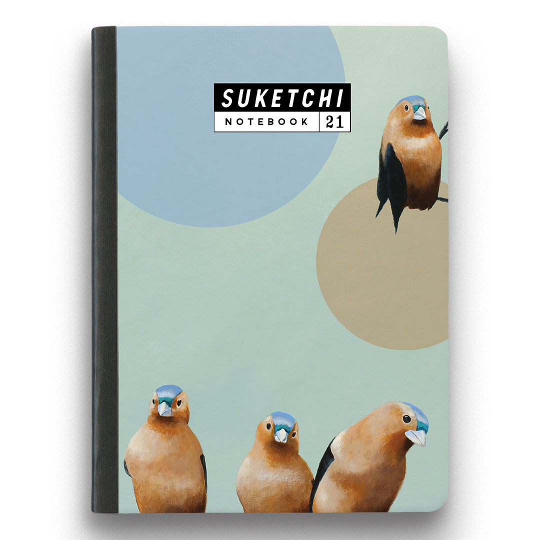 Finches Notebook - Large – The Mincing Mockingbird & The Frantic Meerkat