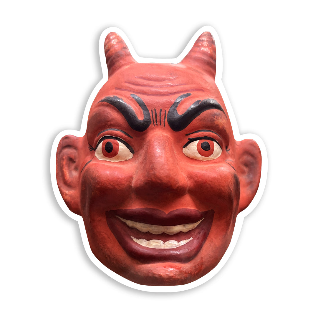 Devil Sticker – The Mincing Mockingbird & The Frantic Meerkat