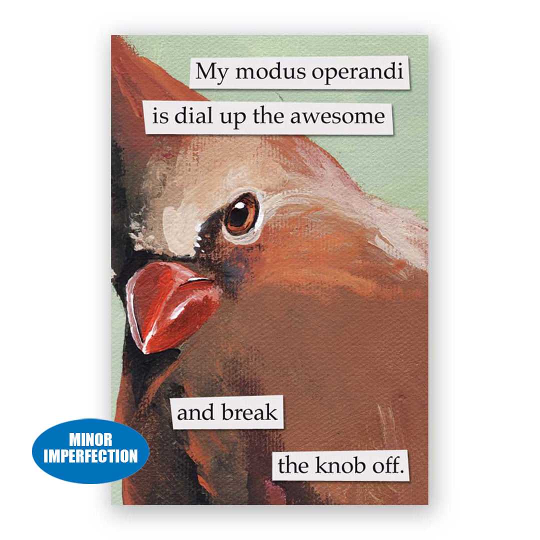 Sale - Modus Operandi Magnet – The Mincing Mockingbird & The Frantic ...