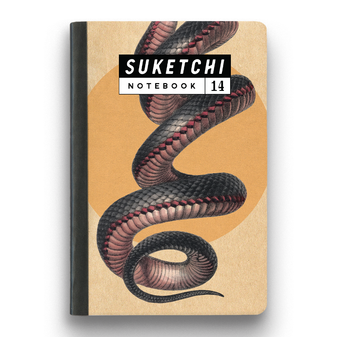 Snake Notebook - Medium – The Mincing Mockingbird & The Frantic Meerkat
